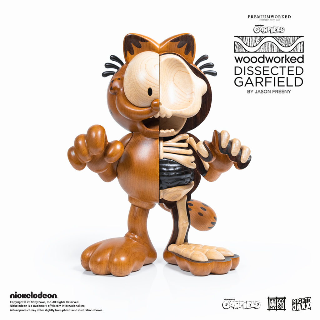 Woodworked Dissected Garfield – ARTELLI